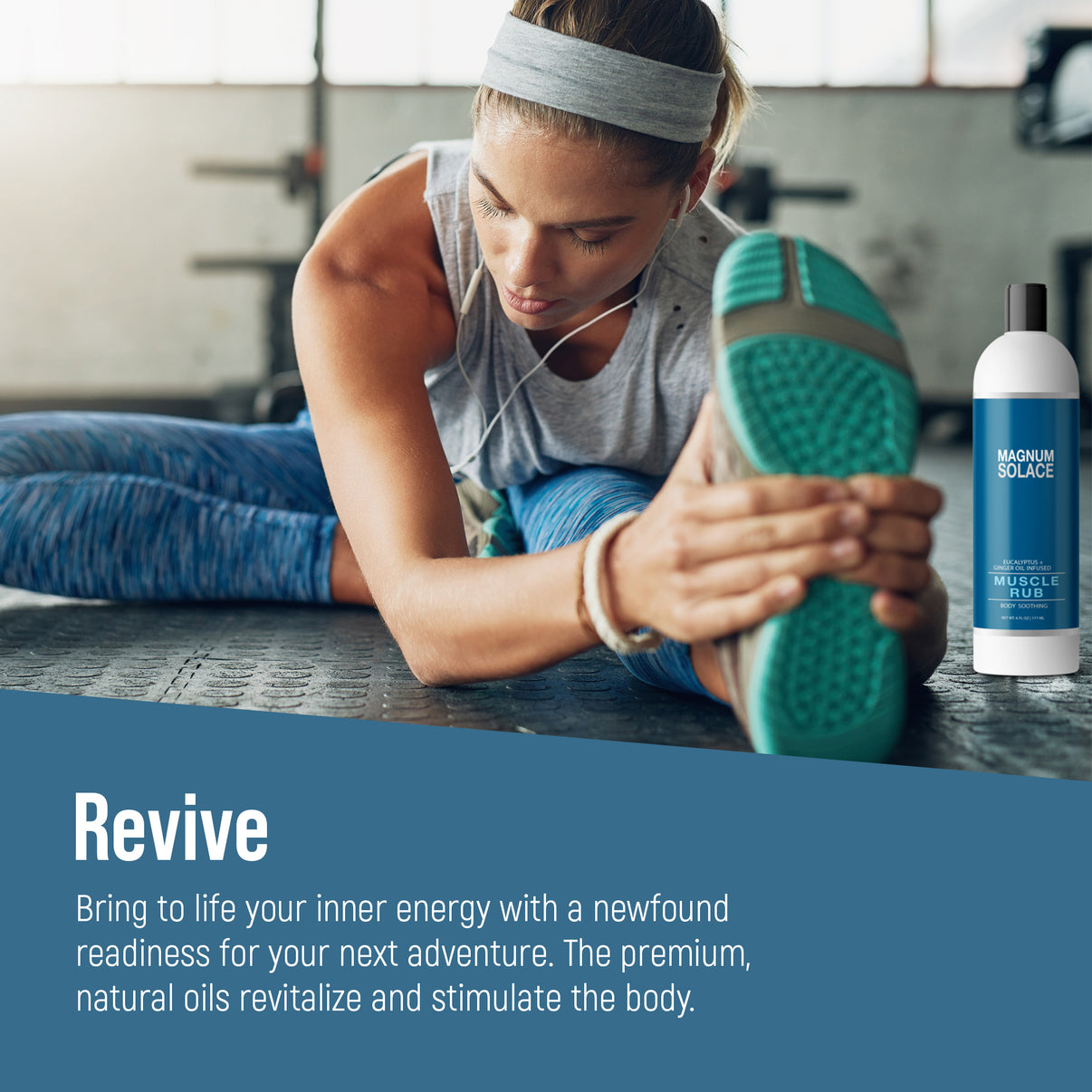 Muscle Rub, Extra Strength Cream – Magnum Solace